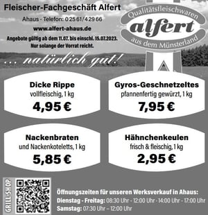 Angebot der Woche | Qualitätsfleischerei Alfert