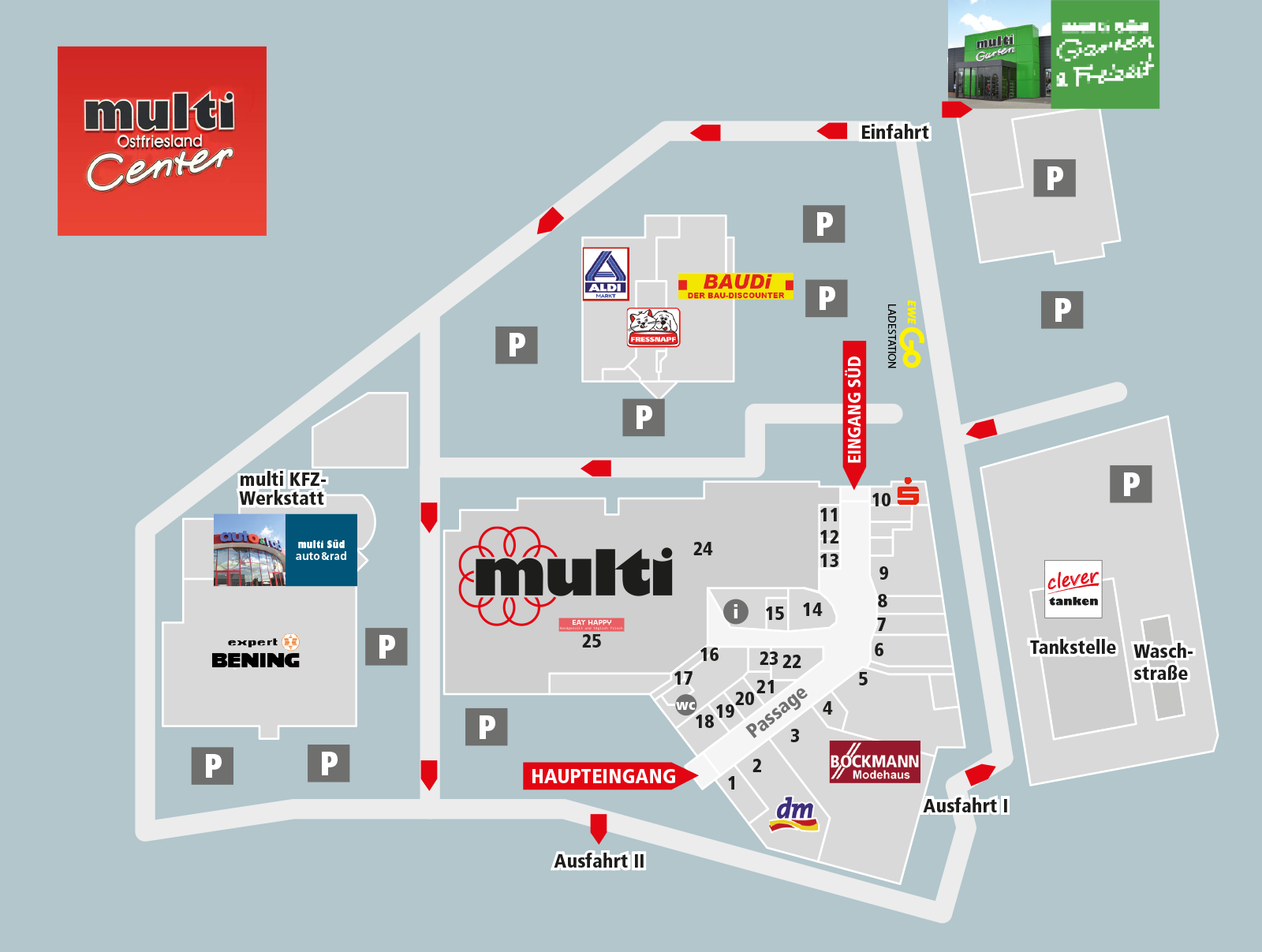 multi Süd Ostfriesland Center | multi-Markt